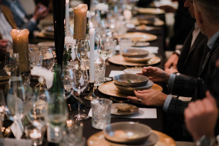 Montblanc Gentlemen's Dinner - Van Dam Catering